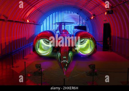 ThrustSSC, Thrust SSC, or Thrust supersonic car is the current holder ...