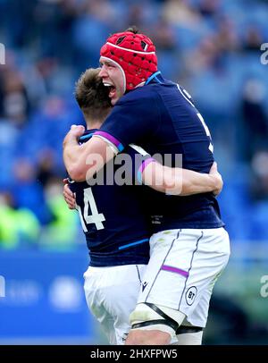 Scotland's Grant Gilchrist during the Guinness Men's Six Nations match ...