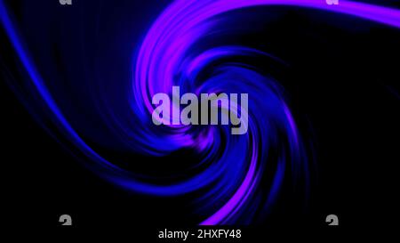 Dynamic animated colorful vortex, seamless loop. Motion. Top view of ...