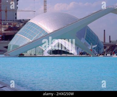 L' HEMISFERIC - 1998. Author: SANTIAGO CALATRAVA. Location: CIUDAD DE ...