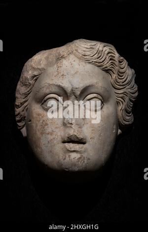 Statue of Tyche in Istanbul Archaeology Museum in Turkey Stock Photo ...