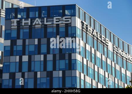 Bucharest, Romania - October 04, 2021: The logo of French multinational ...