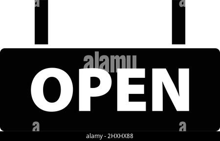 Coffee Shop Illustration With Open Board, Tree, And Building Store ...