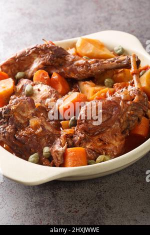 Fenkata is the national dish of Malta, a communal meal that is prepared ...