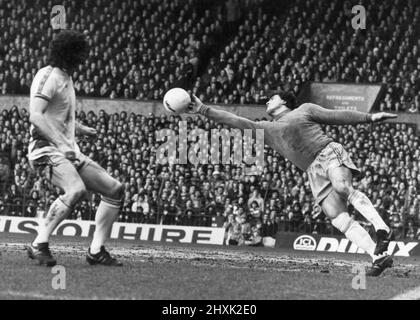 John Gidman Aston Villa football club footballer 1976 Stock Photo - Alamy