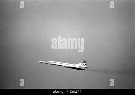 Taking off on her maiden commercial flight is Britain's supersonic ...