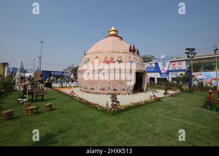 Jago Bangla pavilion at the 45th International Kolkata Book Fair. Salt ...