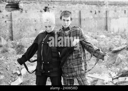 Punk fashions for him and her from Seditionaries, Kings Road, London ...