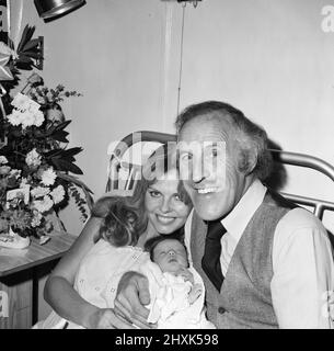 Bruce Forsyth pictured with his wife Anthea Redfern after she gave ...