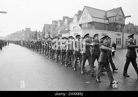Remembrance Day Service and Parade at Middlesbrough War Memorial ...
