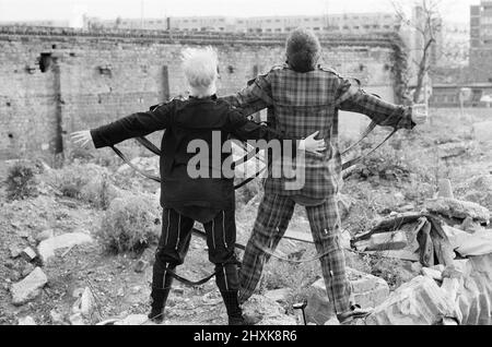 Punk fashions for him and her from Seditionaries, Kings Road, London ...