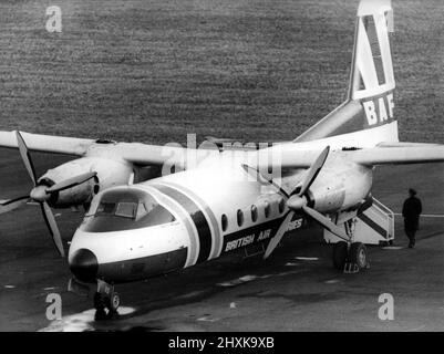 Aircraft Handley Page Dart Herald design plan, 1950s Stock Photo - Alamy