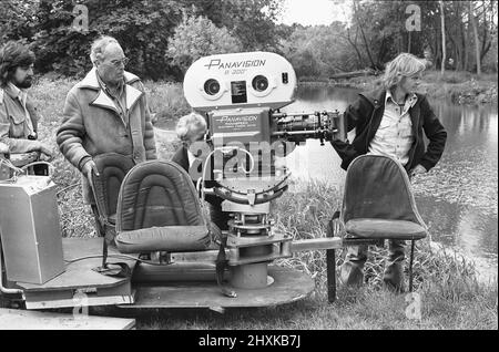 Director John Sturges (left) seen here with actor Donald Sutherland ...