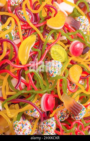 Multicolor Fruit Jelly Stock Photo - Alamy