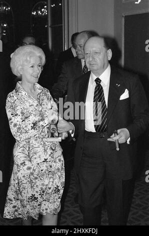 Media Mogul Lew Grade with his wife Lady Grade and their son Paul, as ...