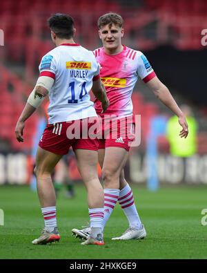 Harlequins' Cadan Murley Stock Photo - Alamy
