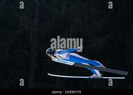 Schonach Im Schwarzwald, Germany. 13th Mar, 2022. Nordic skiing ...