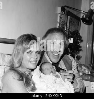 Bruce Forsyth pictured with his wife Anthea Redfern after she gave ...
