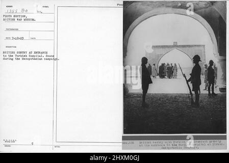 WWI/SENTRY DUTY 1918 Stock Photo - Alamy
