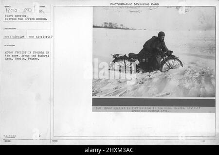 British Cyclist soldier Great War WW1 Stock Photo - Alamy