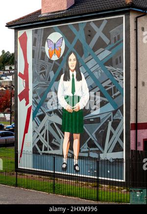 Death of Innocence, a mural by Bogside Art of Annette McGavigan ...