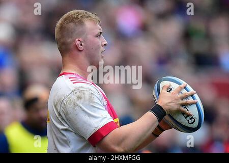 Jack Walker of Harlequins Rugby, in action during the game Stock Photo ...