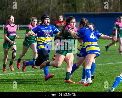 Warrington Wolves Girls U 16’s Rugby League team hosted their first ...