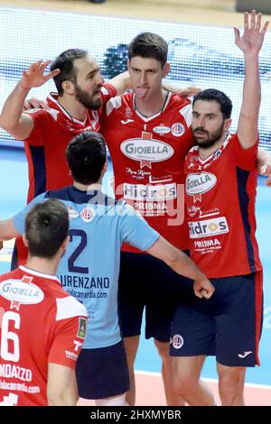 Taranto, Italy. 12th Mar, 2022. Luigi Randazzo Prisma Taranto attack ...