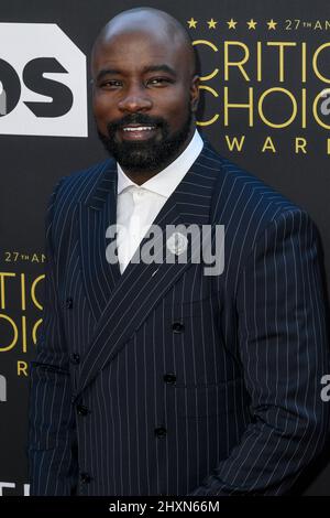 Mike Colter attends the 27th Annual Critics Choice Awards at Fairmont ...