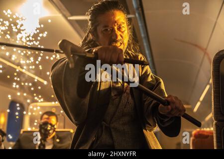BULLET TRAIN, Hiroyuki Sanada, 2022. ph: Scott Garfield /© Sony ...