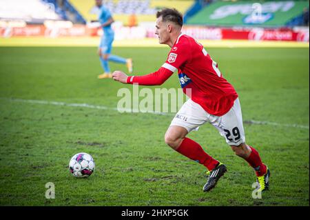 Randers, Denmark. 13th Mar, 2022. Head coach Kent Nielsen of Silkeborg ...