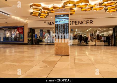 Interior of Central Milton Keynes Shopping Centre (The Centre mk ...