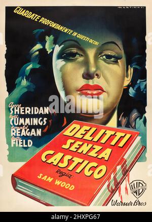 ANN SHERIDAN in KINGS ROW (1942), directed by SAM WOOD. Credit: WARNER ...