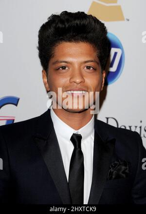 Bruno Mars 2011 Pre-Grammy Gala and Salute to Industry Icons honoring ...