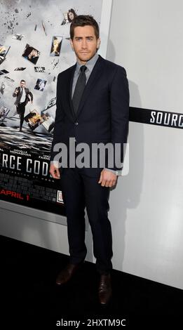 Jake Gyllenhaal during the "Source Code" Los Angeles Premiere held at ...