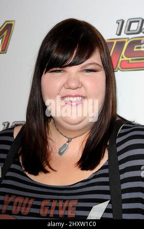 Ashley Fink during the 2011 KIIS FM Wango Tango Concert held at the ...