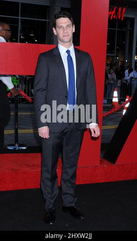 Justin Bartha at the 'Hangover Part II' premiere, held at the held at ...