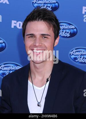 Kris Allen American Idol Live Tour 2009 held at the Staples Center Los ...