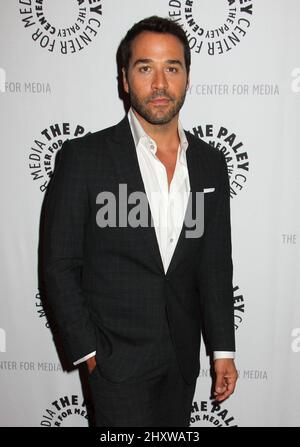 Jeremy Piven attending "An Evening with Entourage" at The Paley Center ...