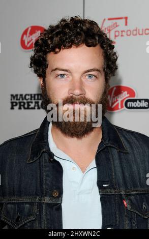 Danny Masterson attending "Machine Gun Preacher" premiere held at the ...