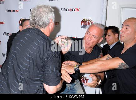 Lou Bellera and Joey Buttafuoco during the "Celebrity Fight Night ...