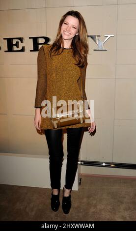 Talulah Riley Burberry Body fragrance launch hosted by Christopher ...