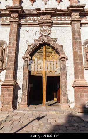 Mexico.Baja California Sur.Misión de San Ignacio de Kadakaaman.Retablo ...