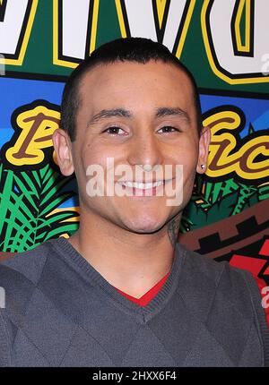 Brandon Hantz during the "Survivor: South Pacific" finale and reunion ...