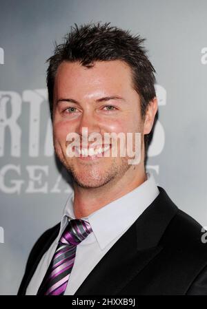 Dan Feuerriegel arriving for the "Spartacus Vengeance" Premiere held at ...