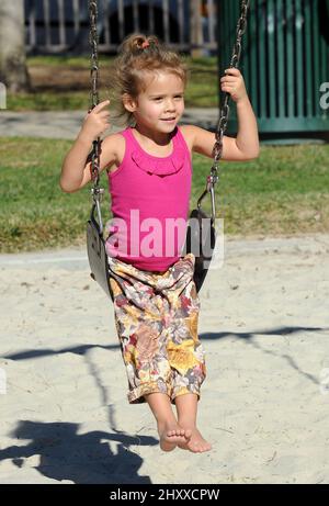 Honor Marie Warren is seen out and about in Beverly Hills, California ...