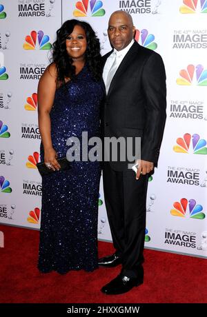 Amber Riley The 43rd Annual NAACP Awards at The Shrine Auditorium ...