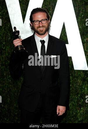 Ben Grossman arriving at the 2012 Vanity Fair Oscar Party held at the ...