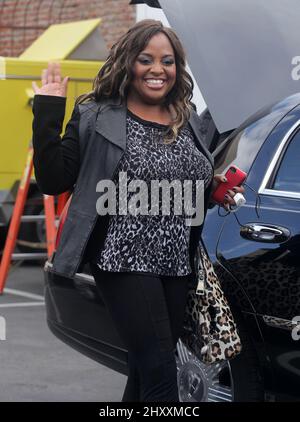 Sherri Shepherd arrives to rehearsals for the upcoming season of ...