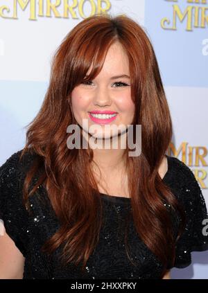 Debbie Ryan attending the "Mirror Mirror" Los Angeles premiere held at ...